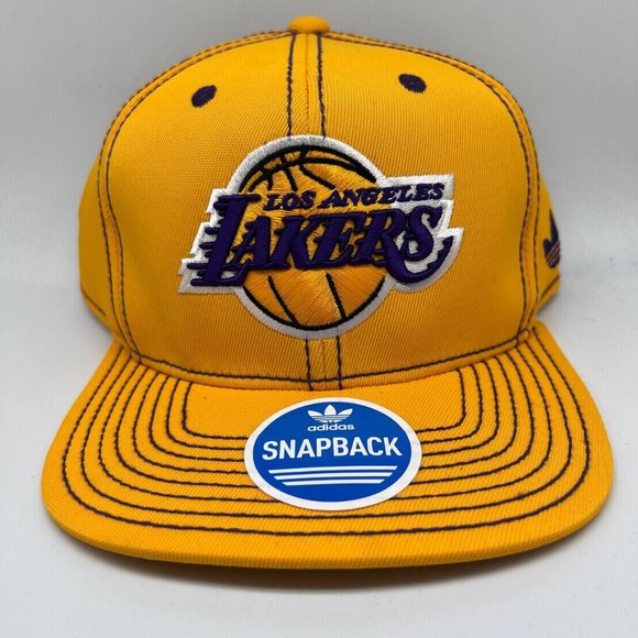 adidas | Accessories | Vintage Los Angeles La Lakers Nba Adidas Hat ...